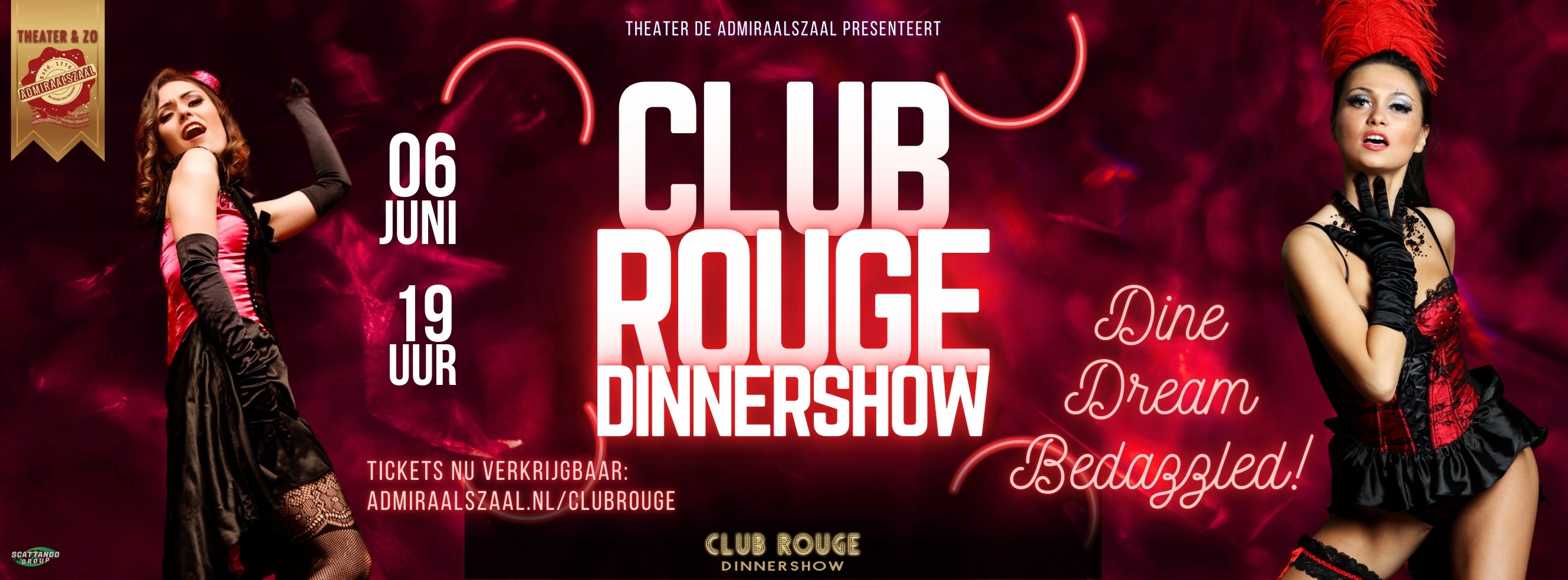 CLUB ROUGE - DINNERSHOW - Scattando Group